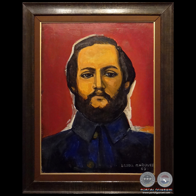 Portal Guaraní - RETRATO DEL MARISCAL FRANCISCO SOLANO LÓPEZ - Ácrilico ...