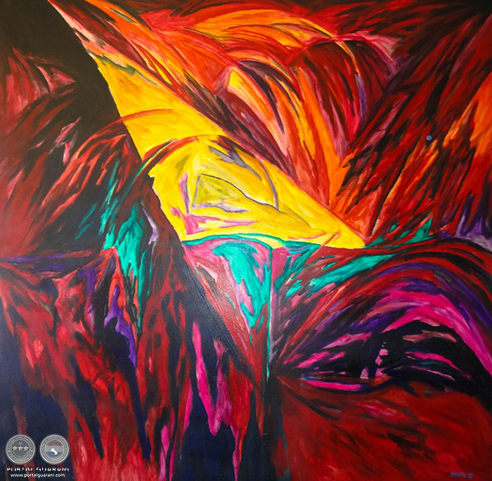 Portal Guaraní - Juan Montes (+) - Obra SIN TÍTULO - Artista: JUAN MONTES